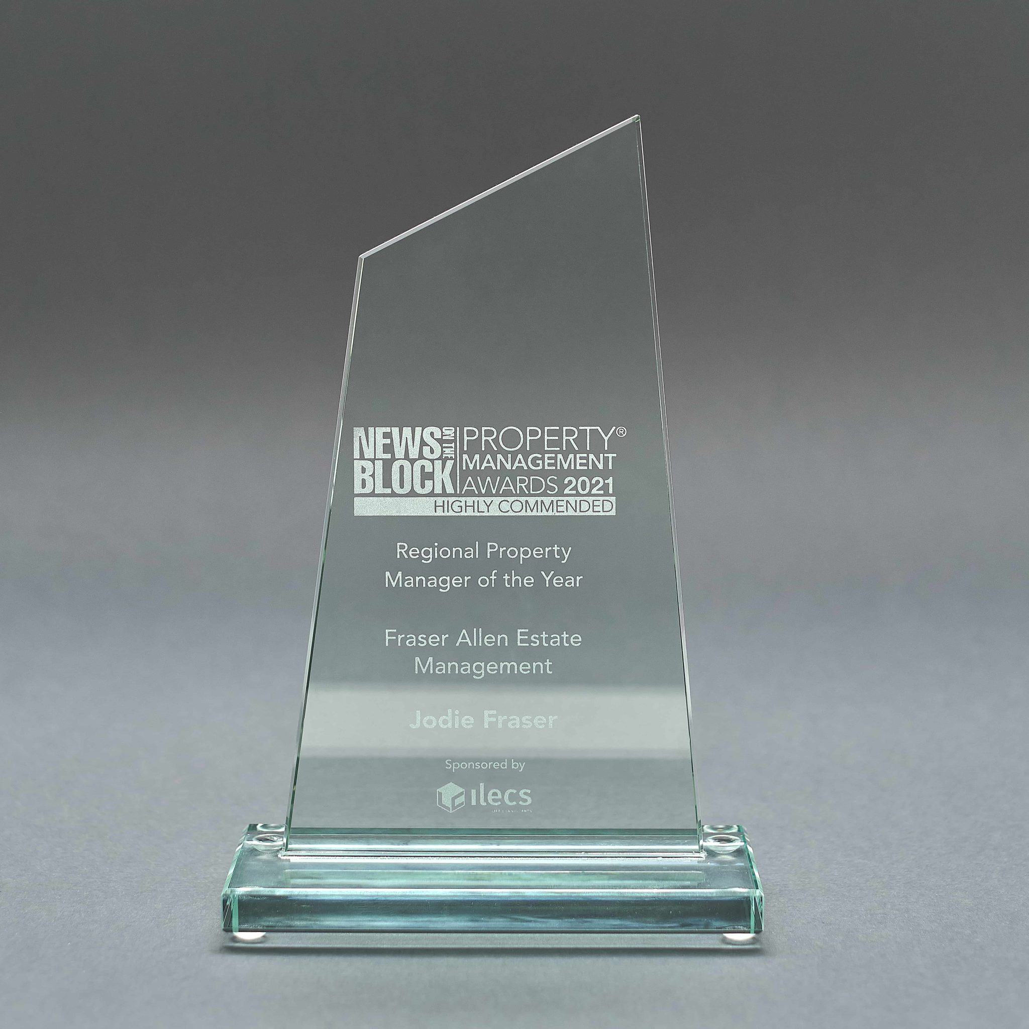 INDUSTRY RECOGNITION – Fraser Allen